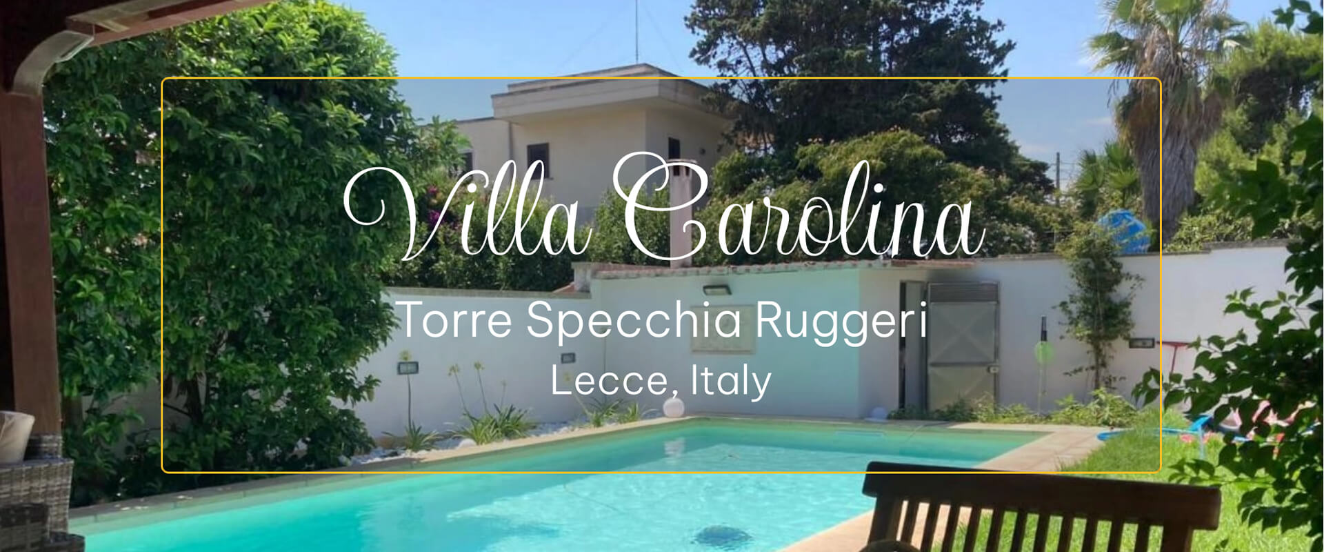 Villa Carolina - Torre Specchia Ruggeri Lecce (73026), Italy